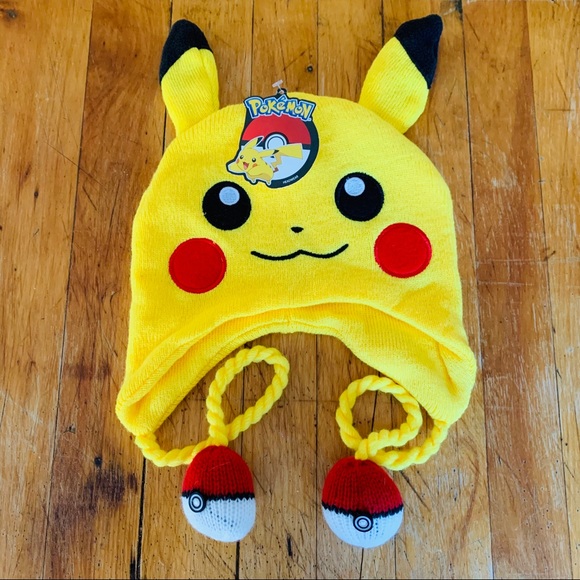 Pokemon | Accessories | Pikachu Pokemon Hat Nwt | Poshmark